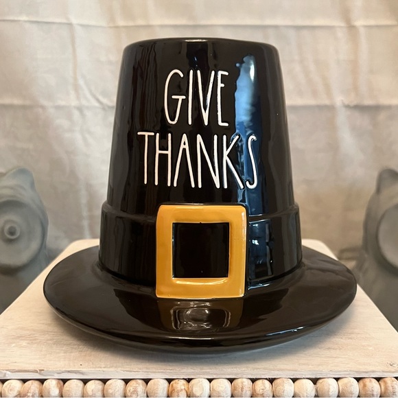 Rae Dunn | Holiday | Rae Dunn Give Thanks Hat Decor | Poshmark
